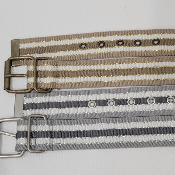 Aeropostale | Accessories | Vintage Y2k Aeropostale Cloth Belts 2pc ...